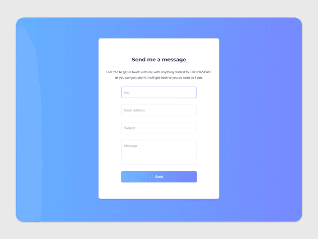 FrontendPro Challenge - Contact Us Form